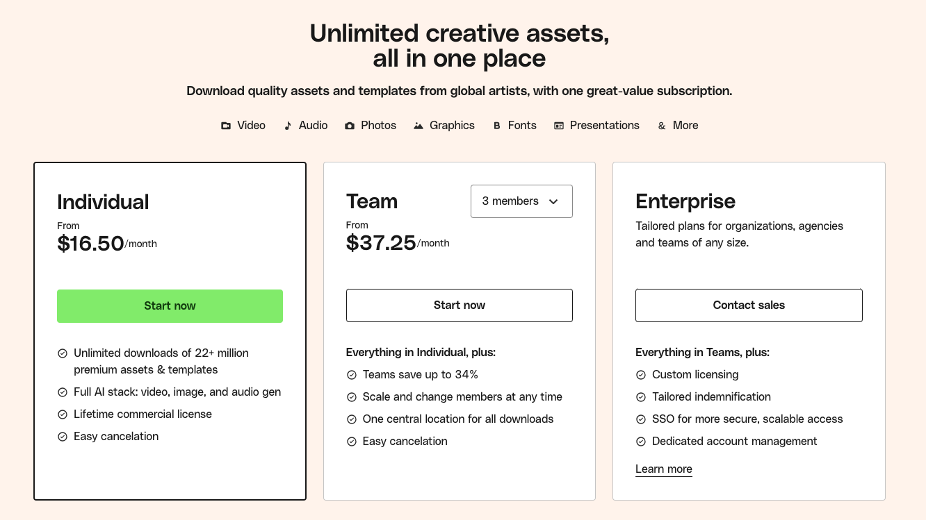 Envato Elements(エンバトエレメンツ)とは？料金・評判を動画制作会社が徹底レビュー | ourtime.jp
